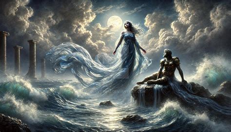 Iliad Thetis The Mother Who Knows The Fate Of H By Anavrin Ai On