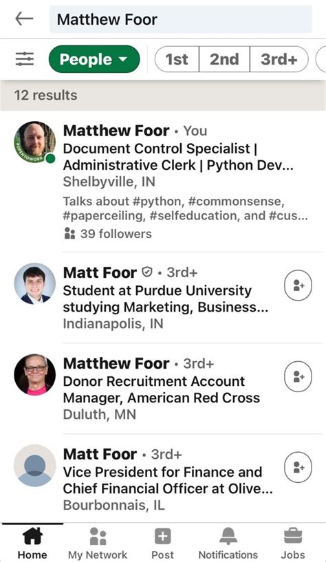 Matthew Foor On Linkedin Linkedin Profiles Randomthoughts