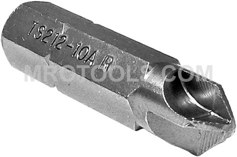 ZEPHYR TS A Torq Set Insert Bit Hex Shank