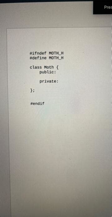 Solved Problem 1 Bug Please Turn In Bug H And Bug Cpp That Chegg Com
