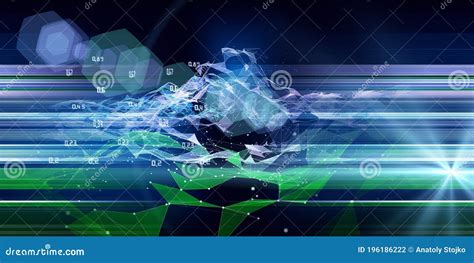 Big Data Abstract Polygonal Analyze Algorithm Artificial Intelligence