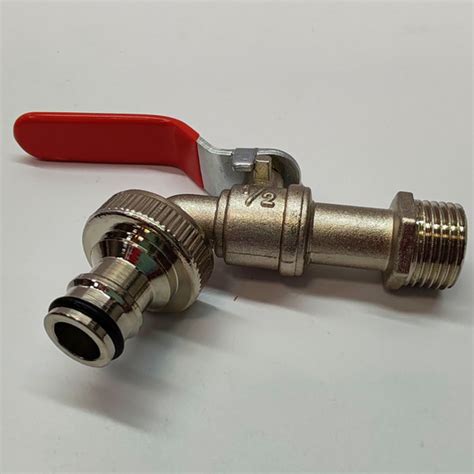 Кран водоразборный шаровой (Нар)-1/2" (быстросъём) - купить по низкой ...