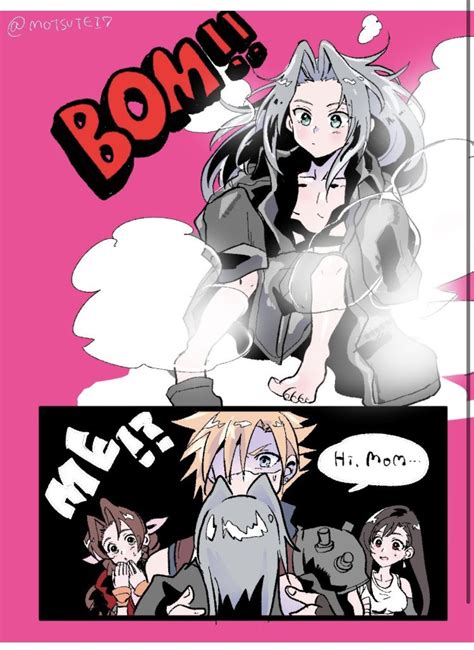 Tifa Lockhart Cloud Strife Aerith Gainsborough And Sephiroth Final