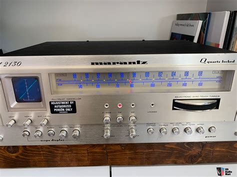 Unique And Beautiful Marantz Model 2130 Quartz Locked Tuner With Amazing Scope Photo 3832180