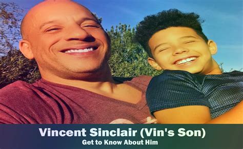 Who Is Vincent Sinclair Vin Diesels Son Is He Will Be The Next