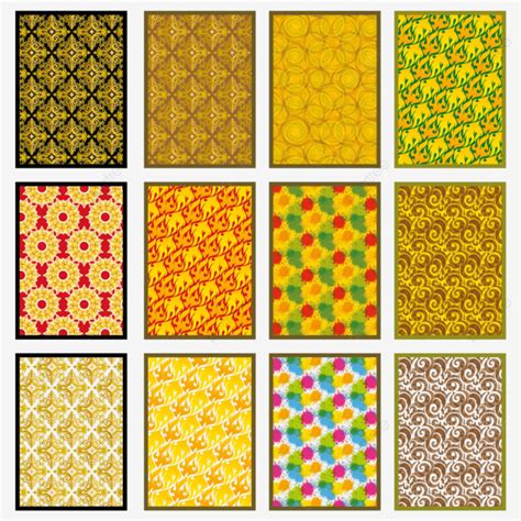 원활한 카펫 패턴 세트 벡터 양탄자 무늬 세트 Png 일러스트 및 벡터 에 대한 무료 다운로드 Pngtree