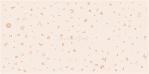 Various Colorful Randomly Placed Sized And Oriented Art Deco Style Bold Letters Pattern