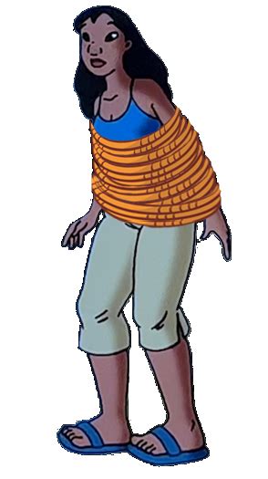 Nani tied up render 6 by adamhatson on DeviantArt