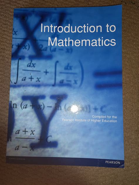 Introduction To Mathematics Webuytextbooks