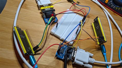 Uart Why Does RS 232 Communication Fail Between These 3 ESP32 S Electrical Engineering
