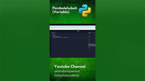 Mudahnya Python Programming Pembolehubah Atau Variable 3
