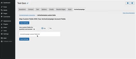 ActiveCampaign Integration Quiz And Survey Master