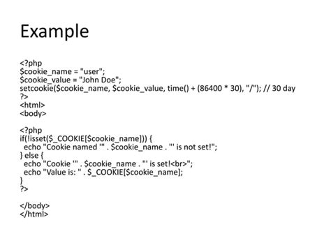Php Cookies And Sessions Pptx