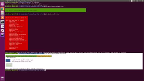 symfony client exemple de base webtech by betari