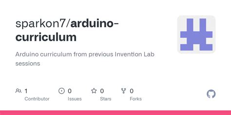 Github Sparkon7arduino Curriculum Arduino Curriculum From Previous