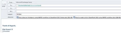 Enable Incoming E Mail Settings For Sharepoint Document Library