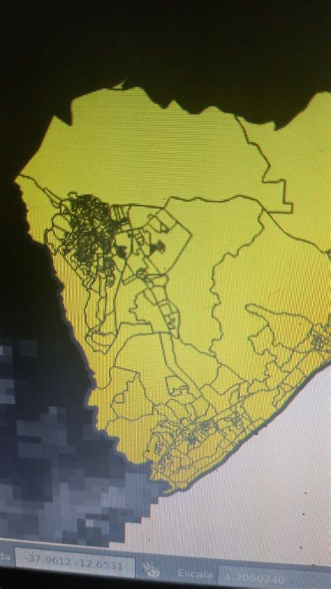 Thick Limit Lines On Map R Qgis