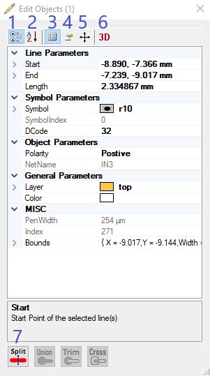 PCBI Manual Edit Objects