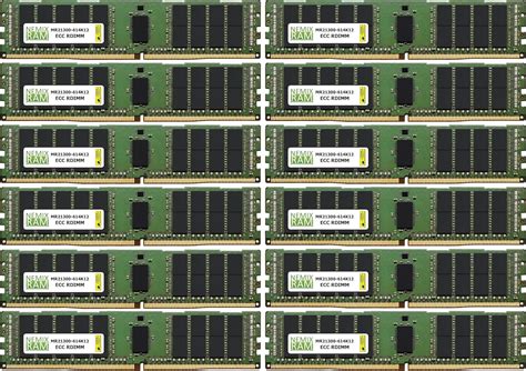 Nemix Ram 192gb 12x16gb Ddr4 2666mhz Pc4 21300 1rx4 12v Cl19 288 Pin Ecc Rdimm Registered Nemix Ram 192gb 12x16gb Ddr4 2666mhz Pc4 21300 1rx4 12v Cl19 288 Pin Ecc Rdimm Registered