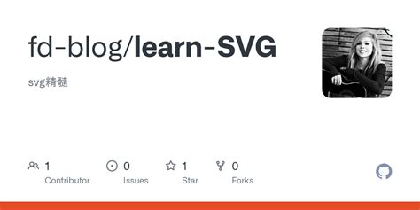 GitHub fd blog learn SVG svg精髓