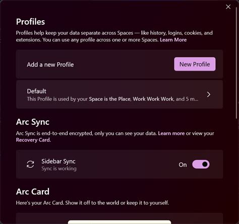 Arc Sync Arc Help Center