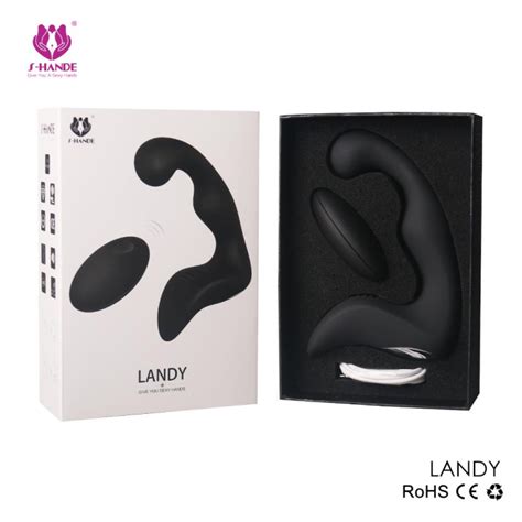 Janeena S Hande Landy RTC Remote Controlled Prostate Massager Msturbator Anal Sex Toys For Men