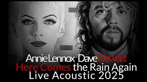 Eurythmics Annie Lennox Dave Stewart Here Comes The Rain Again