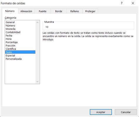Convertir números a formato texto en Excel Excel Total