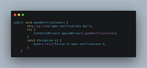 Android App Automation Push Notification Automation