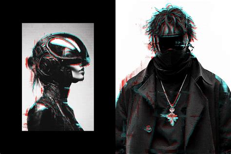 Download Glitching Monitor Photo Effect