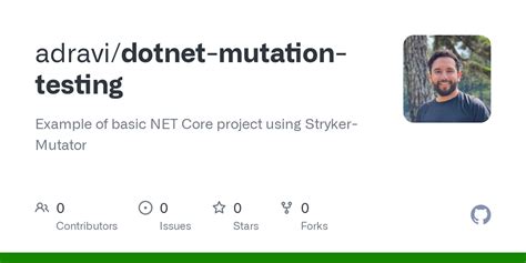 Github Adravidotnet Mutation Testing Example Of Basic Net Core Project Using Stryker Mutator