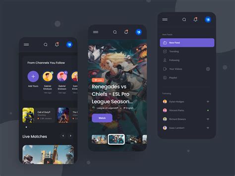 Unity Gaming Mobile Version By Tran Mau Tri Tam For UI On Dribbble