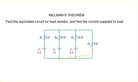 Solved Find The Equivalent Circuit For Load Resistor And Chegg