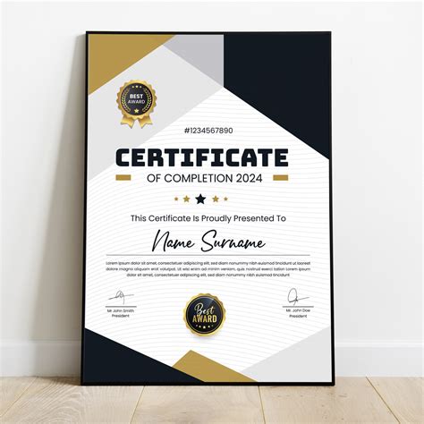 Creative Certificate Template