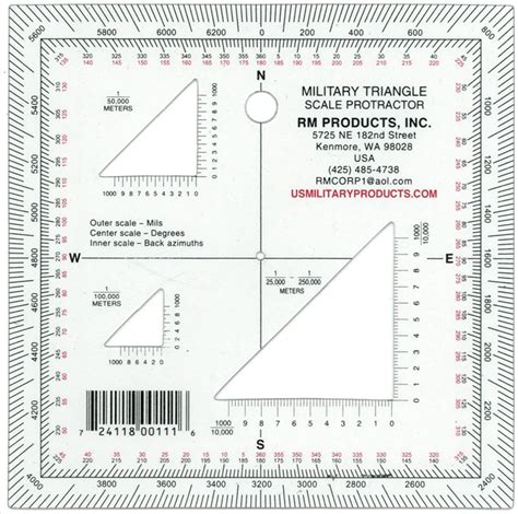 Map Protractor Battle Board