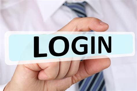 Premium Photo Businessman Business Concept With Login Register