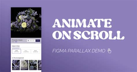 parallax effect animate on scroll in figma part 2