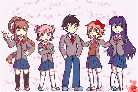 Doki Doki Literature Club Fanart By Maxosushi On Deviantart