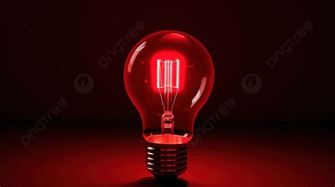 Lightbulb In 3d Design Stands Out Against Red Background Lamp 3d 3d Bulb Lamp Bulb Background