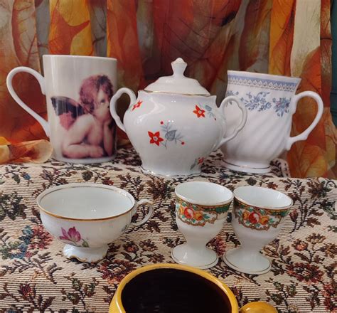 Порцеляна кераміка чашки цукорниця 200 грн Посуд кухонне приладдя Київ на Olx