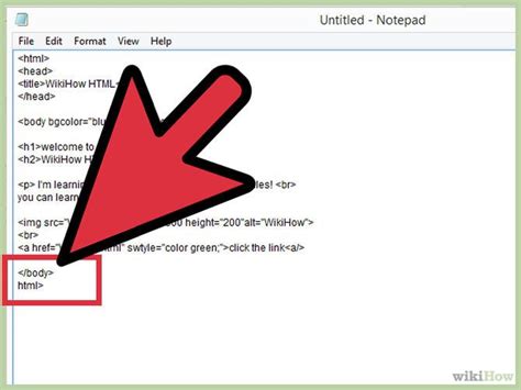How To Create A Simple Webpage In Notepad Easy HTML Guide Note Pad Lettering Learn Web Design