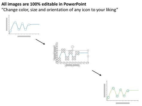 Bar Graph With Analysis Curve Flat Powerpoint Design PowerPoint Design Template Sample