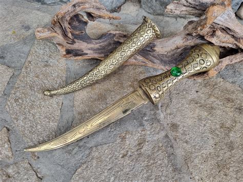 Hand Made Unique Model Bronze Dagger Acient Model Bronze Etsy