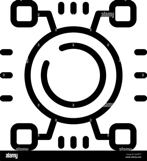 central hub is connecting devices creating a network for seamless data