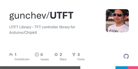 Github Gunchevutft Utft Library Tft Controller Library For