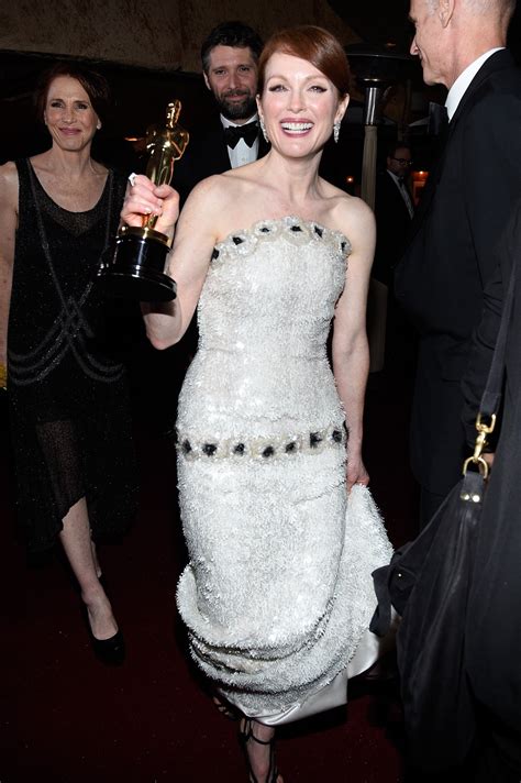 Best Actress Winner Julianne Moore The Governors Ball Oscars Photos Th Academy