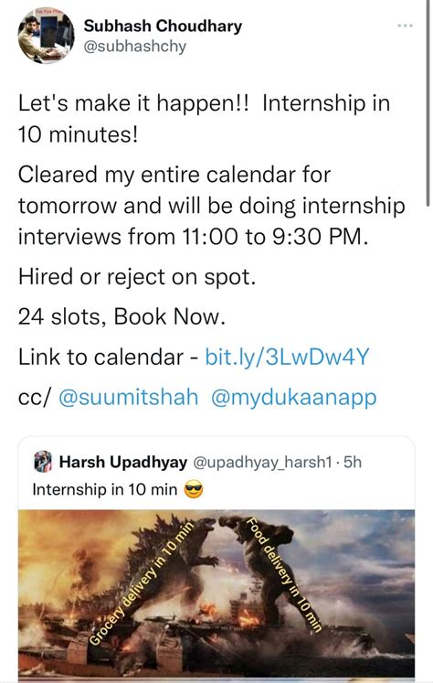 Siddhu Vydyabhushana On Linkedin Job In 10 Min