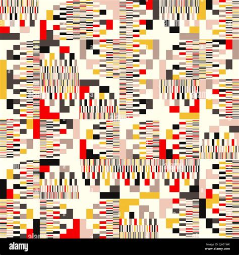 Abstract Vector Graphics Design Made With Generative Art Approach Using