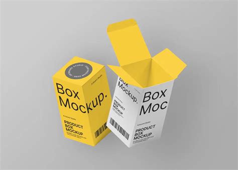 Box Mockup Templates And Items — Mockup Zone
