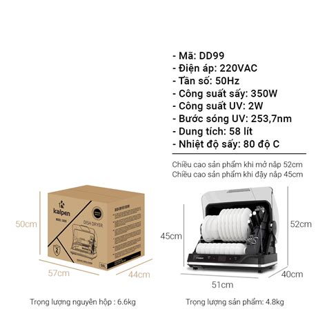 Máy Sấy Bát Diệt Khuẩn Uv Kalpen Dd99 Kalpen ViỆt Nam